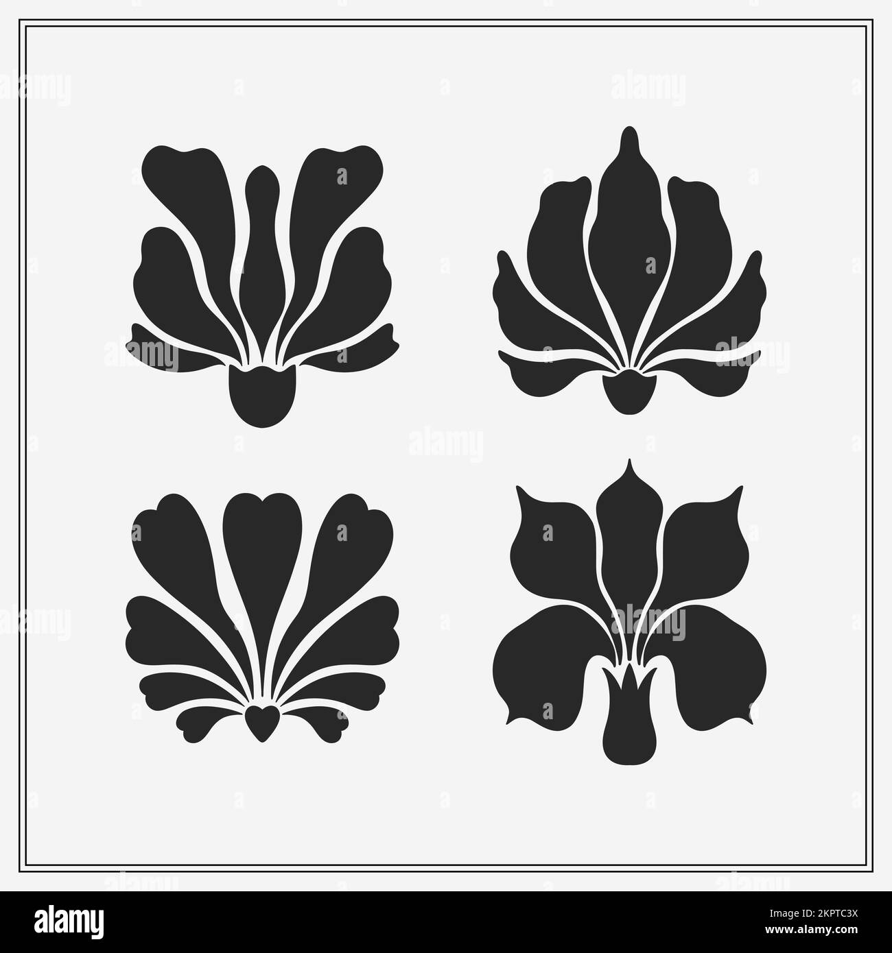 Art nouveau boarder Stock Vector Images - Alamy