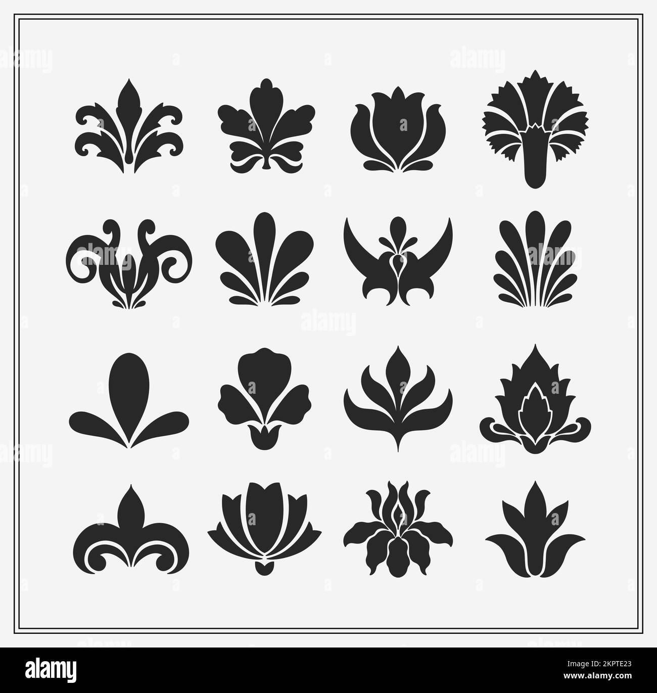 Art nouveau boarder Stock Vector Images - Alamy