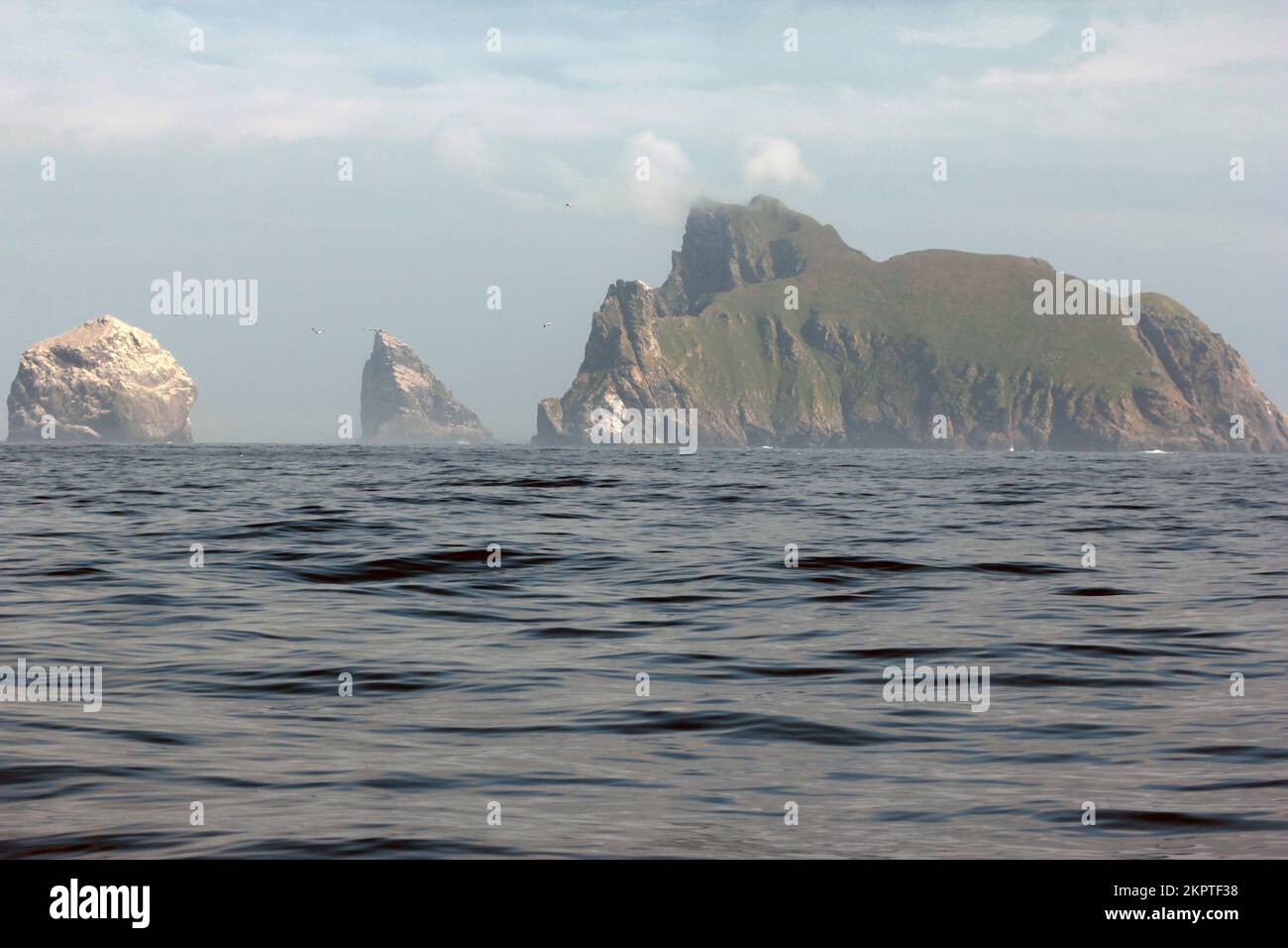 The cliffs of Saint Kilda archipelago, Outer Hebrides, Scotland Stock ...
