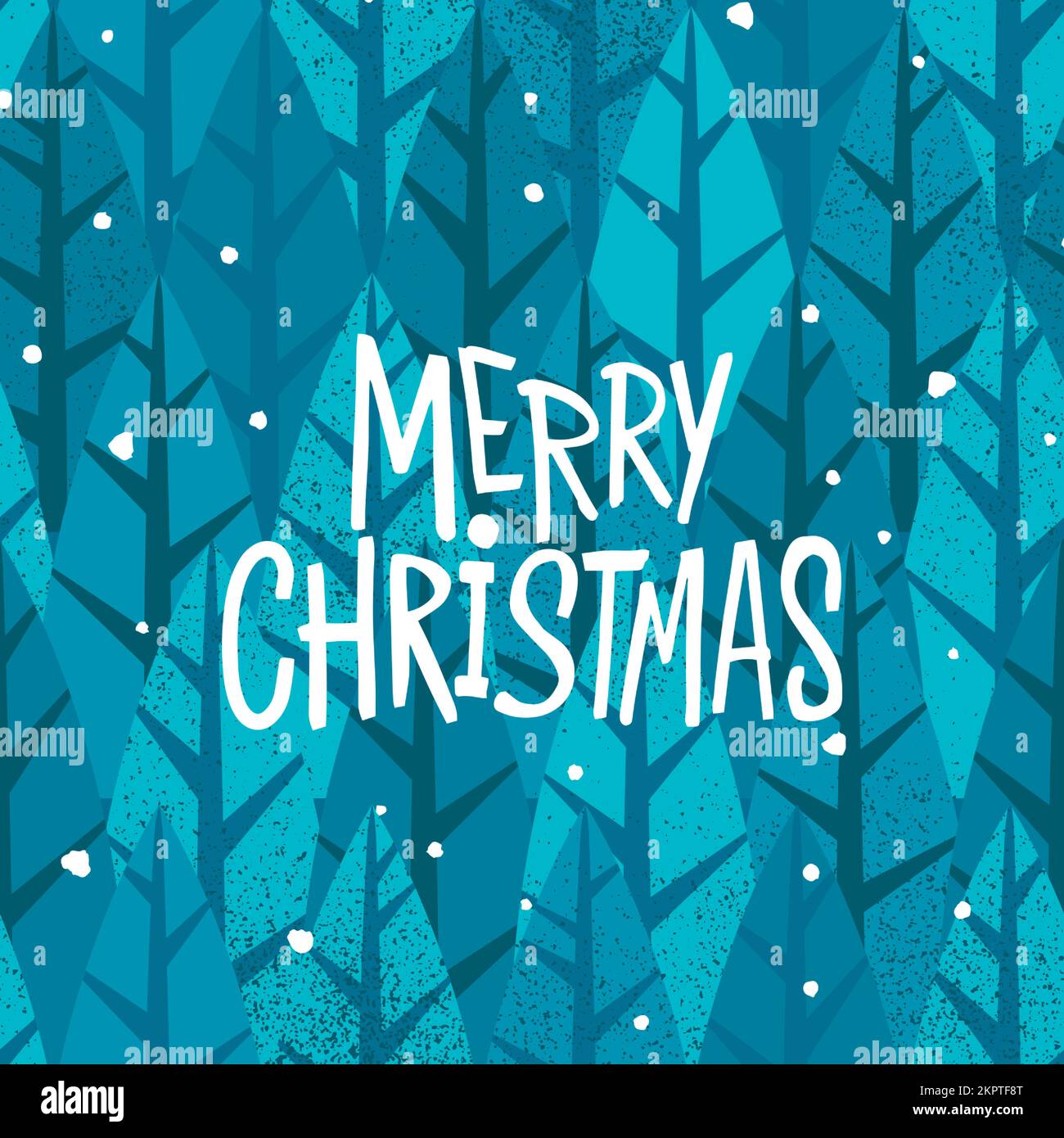 December christmas landscape Stock Vector Images - Alamy