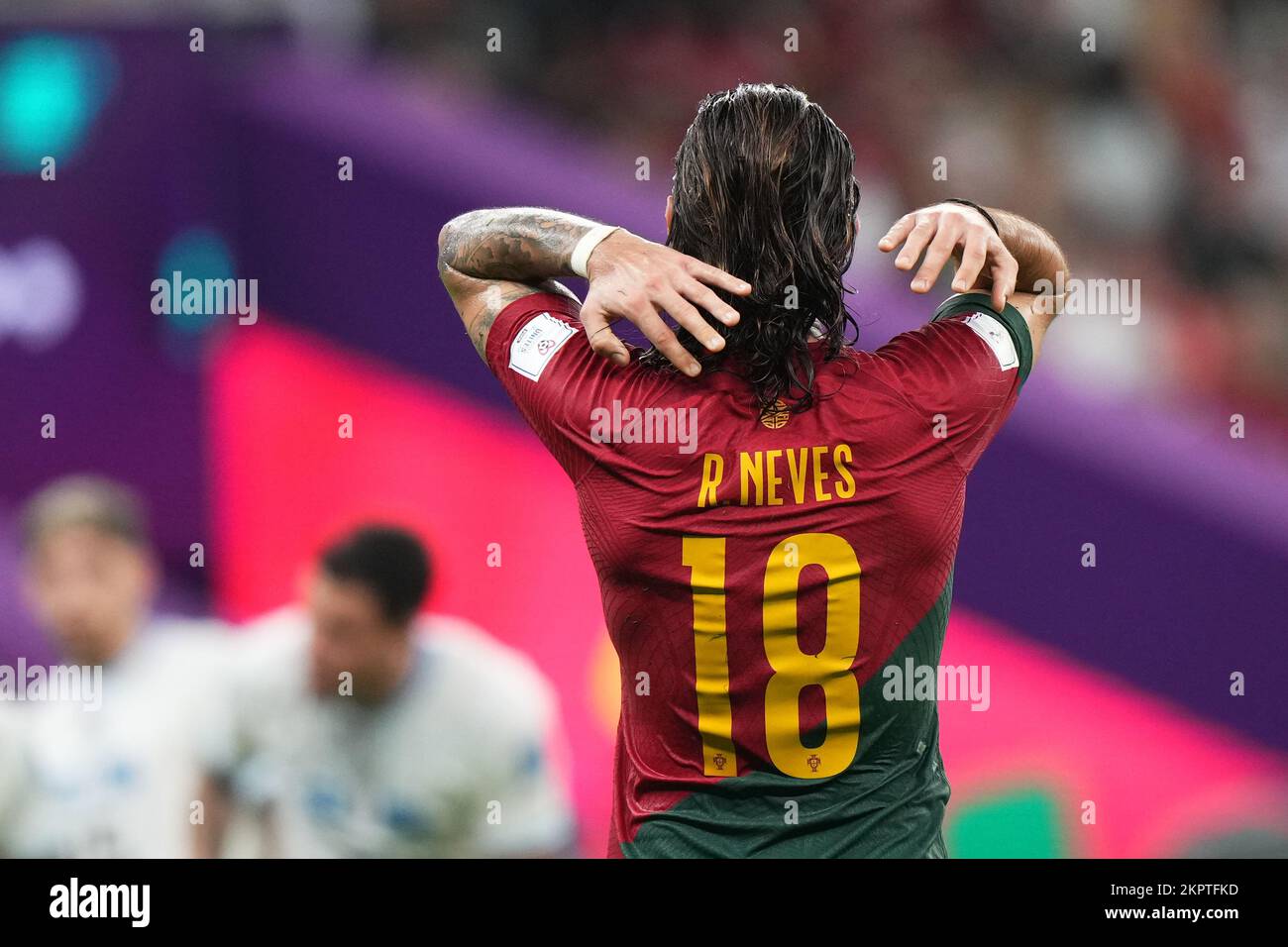 Ruben Neves of Portugal during the FIFA World Cup Qatar 2022 match ...