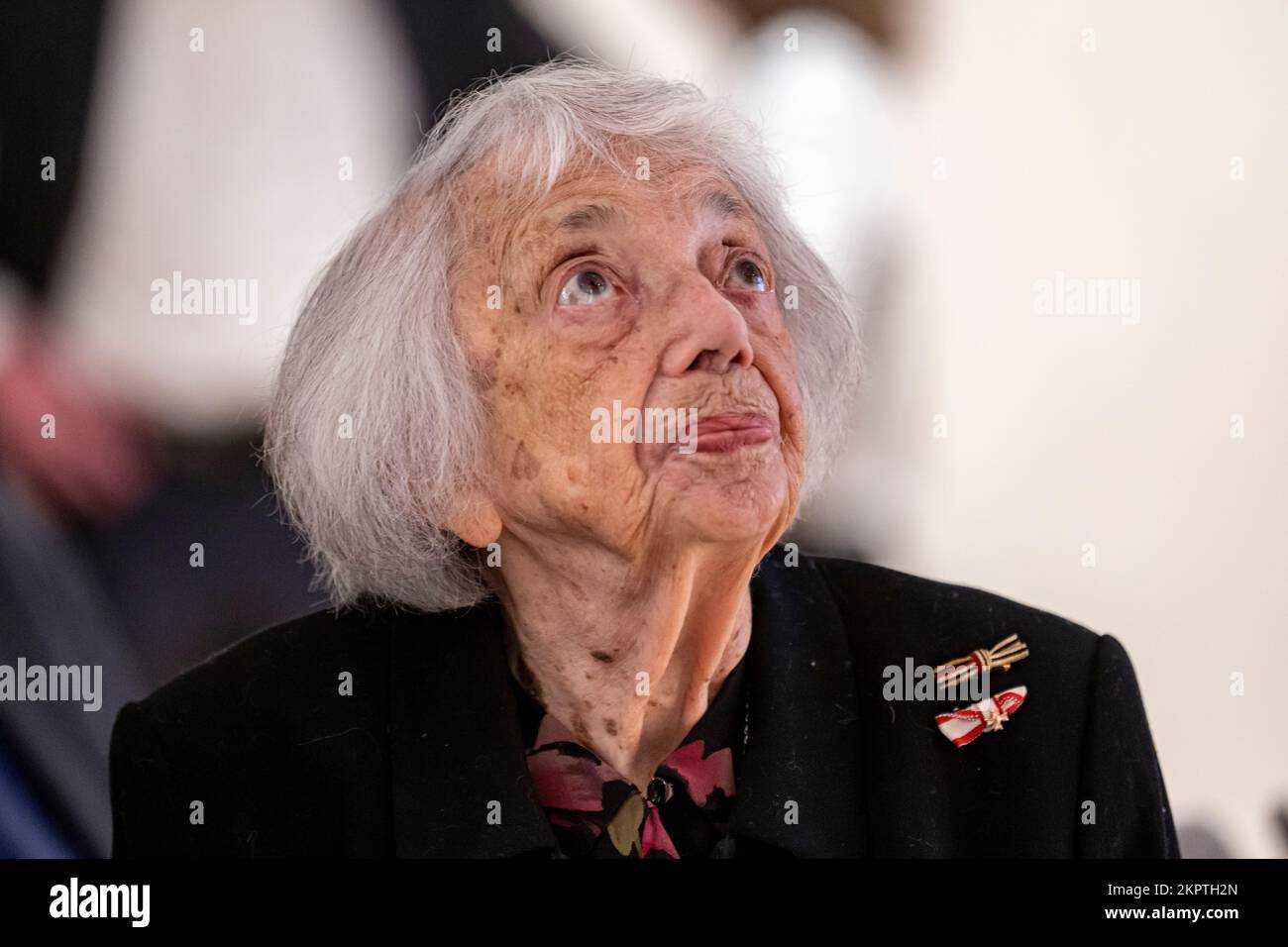 Berlin, Germany. 28th Nov, 2022. Margot Friedländer, Holocaust survivor ...