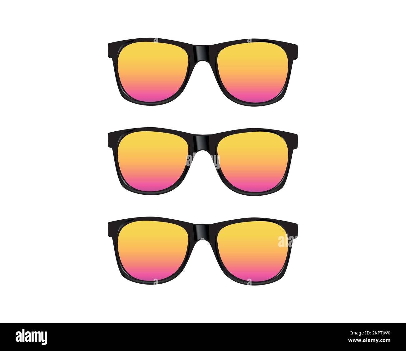 Vintage Sunglasses Vector