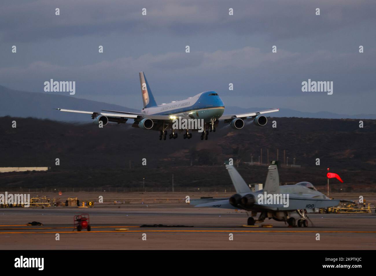 President Joseph R. Biden Jr. arrives aboard Air Force One at Marine ...