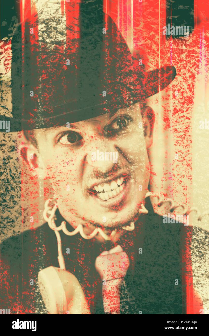 Man gnashing of teeth hi-res stock photography and images - Alamy