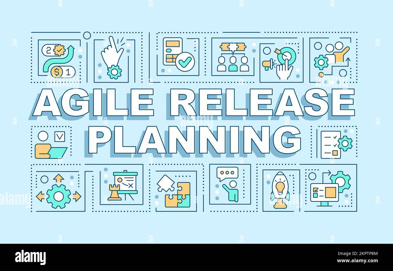 Agile symbol concept word hi-res stock photography and images - Alamy