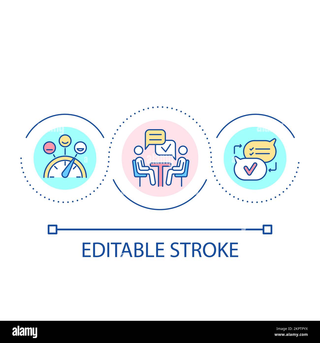 Customer experience image Stock Vector Images - Alamy