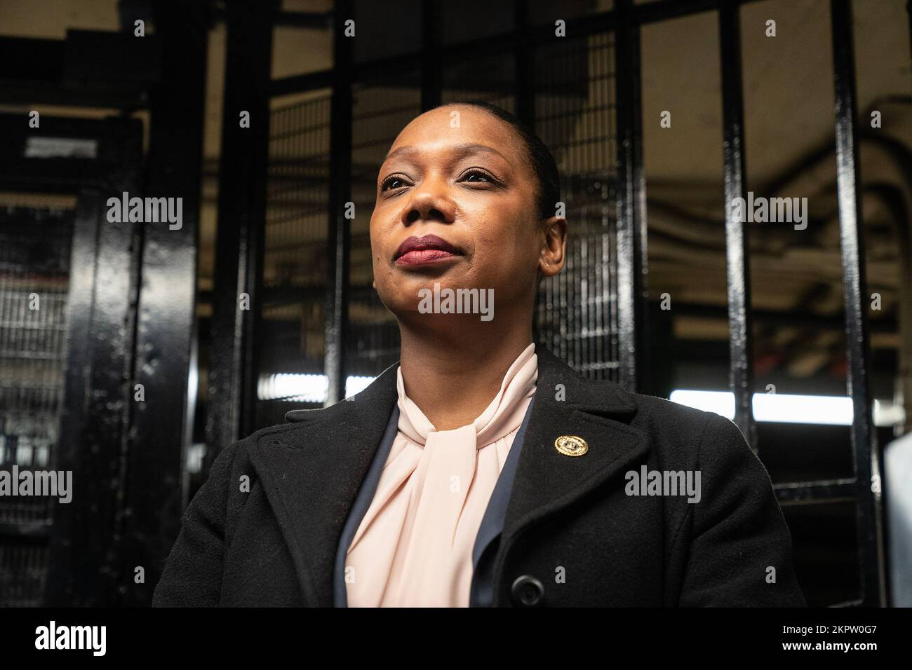 Police Commissioner Keechant Sewell attends as PO Taufique Bokth, PO ...