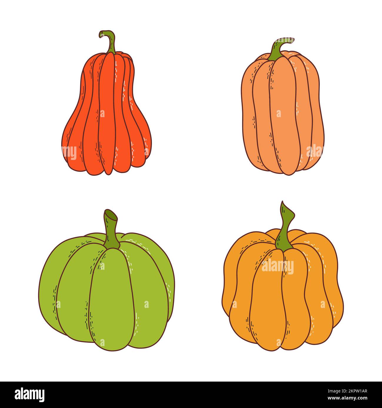 Various pumpkin shapes hi-res stock photography and images - Alamy