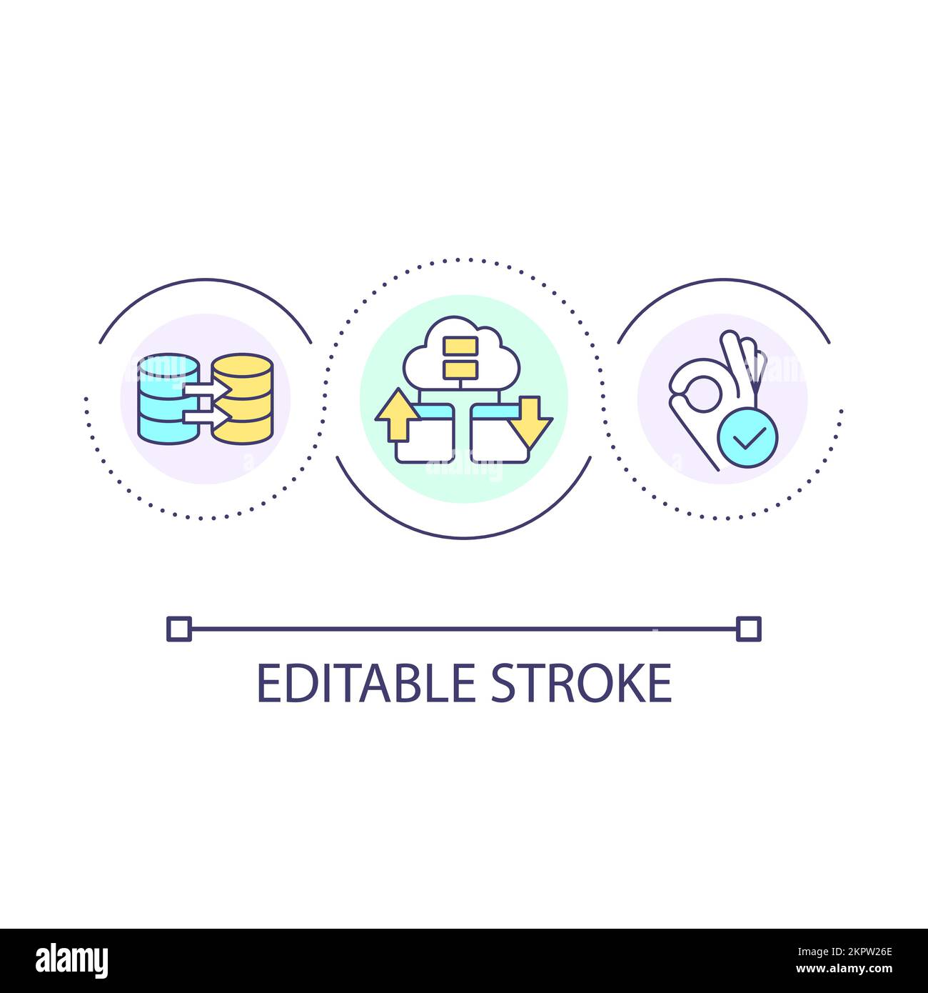 Cloud cms image Stock Vector Images - Alamy