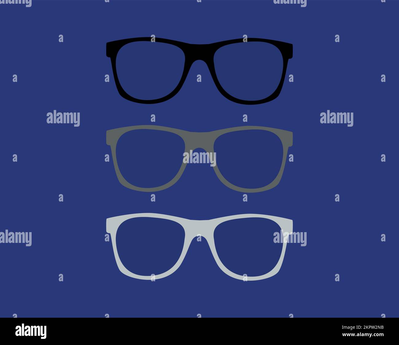 Realistic Vintage Sunglasses Isolated Vector Illustration Stock Vector Image And Art Alamy