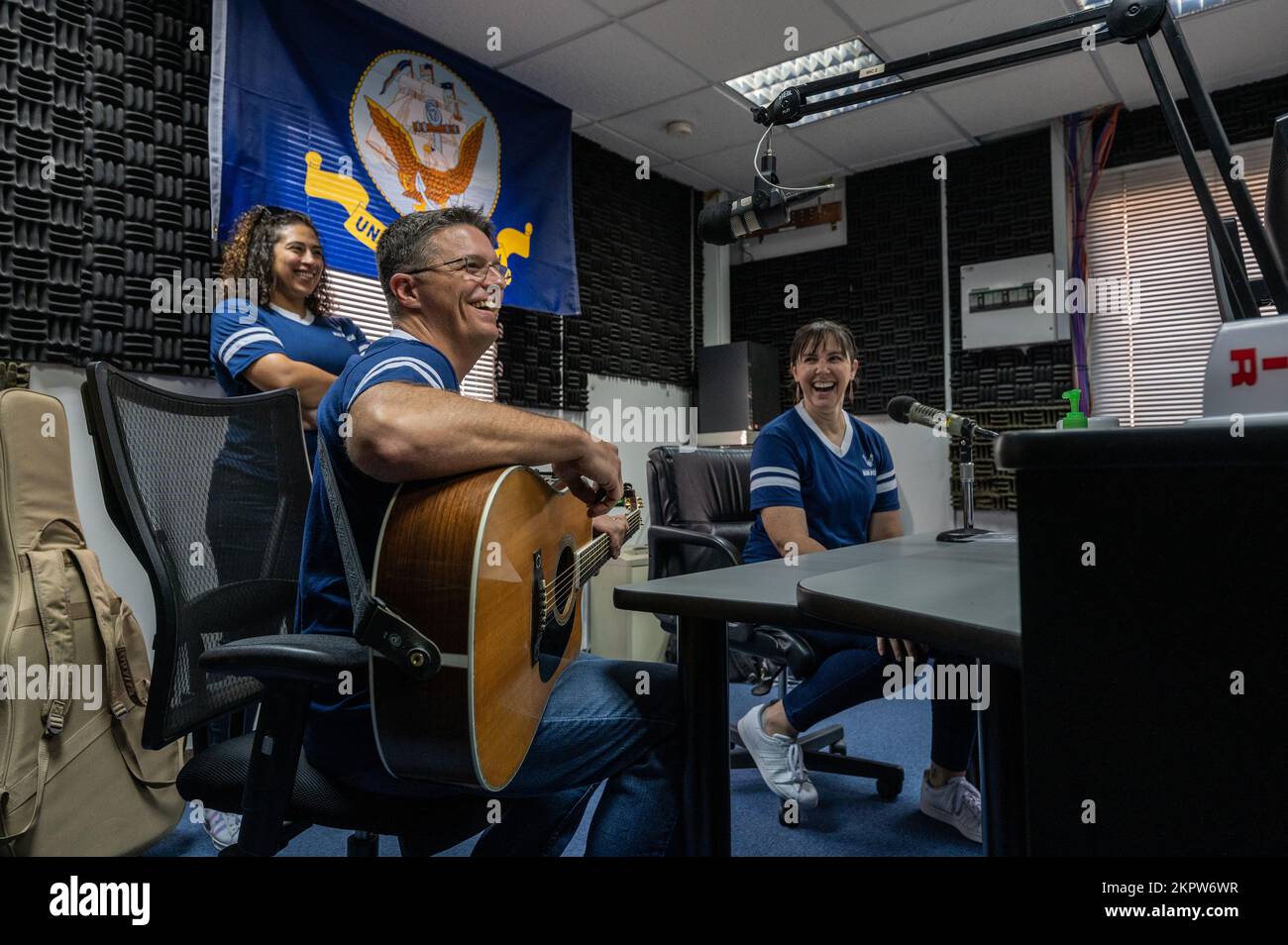 U.S. Air Force Master Sgt. Charles Cothran, pianist with AFCENT Band ...