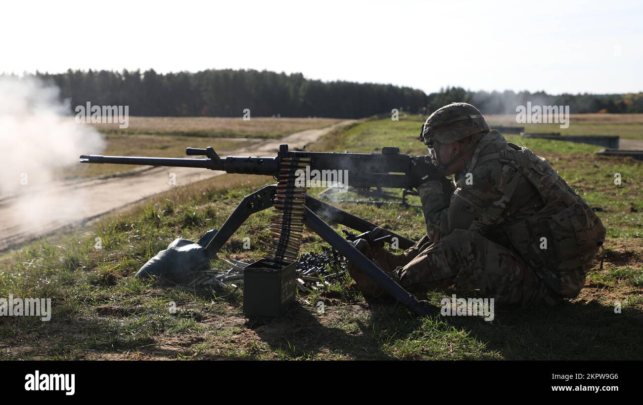 GREYWOLF Trooper, Spc. Anthony Samson, assigned to Headquarters and ...