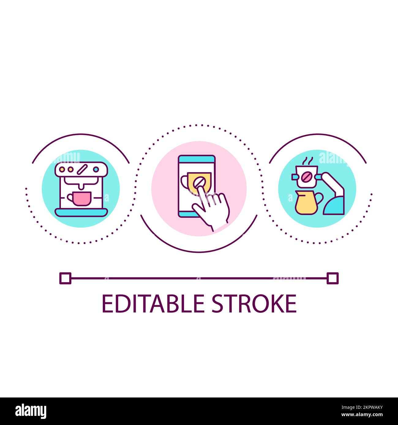 Loop machine Stock Vector Images - Alamy