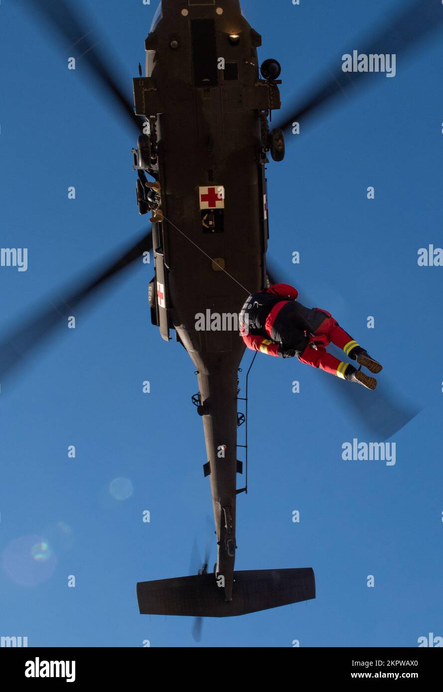 The Boise Fire Department conducted hoist training with the Idaho Army ...