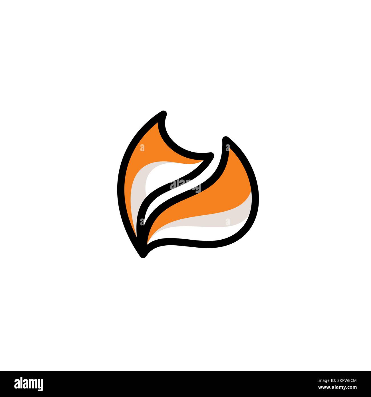 Fox Logo Abstract. Fox Vector Illustration. Fox Icon Design Stock ...