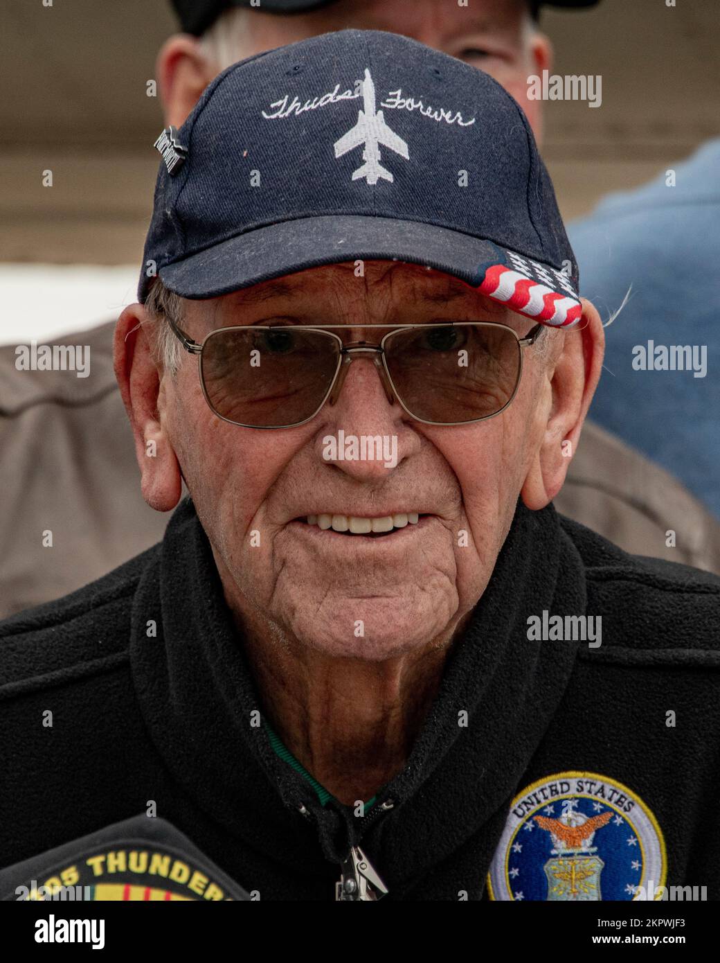 Former F-105 Thunderchief pilots and their family members visit Davis ...