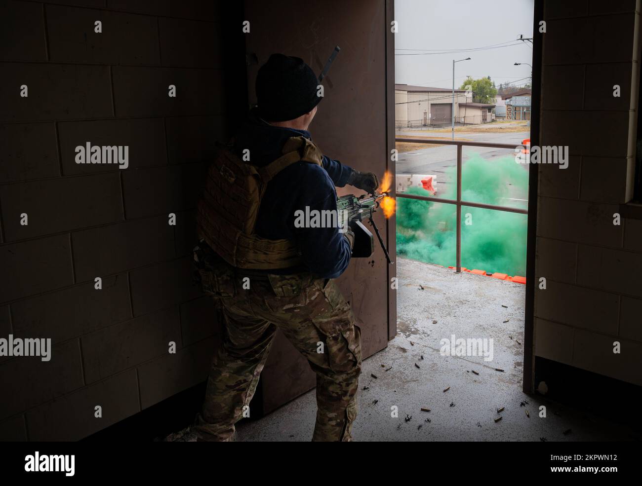 U.S. Air Force Staff Sgt. William McLaughlin, 51st Security Forces ...