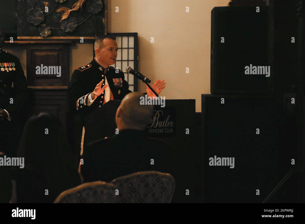 U.S. Marine Corps Maj. Gen. Jay Bargeron, the 3d Marine Division ...