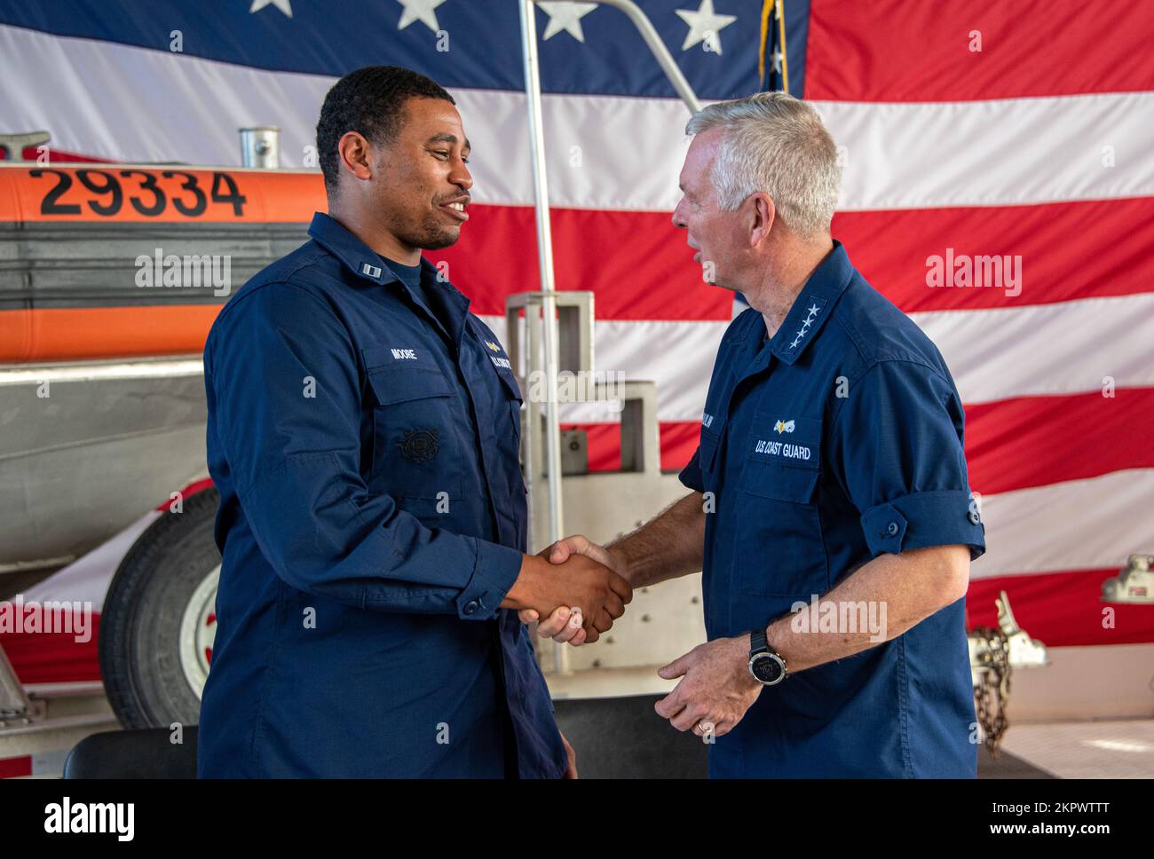 Coast Guard Adm. Steven Poulin, vice commandant of the Coast Guard ...