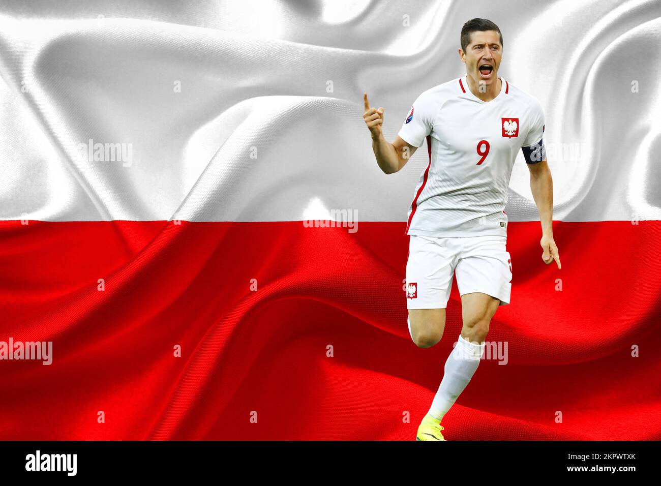 Robert lewandowski illustration hi-res stock photography and images - Alamy