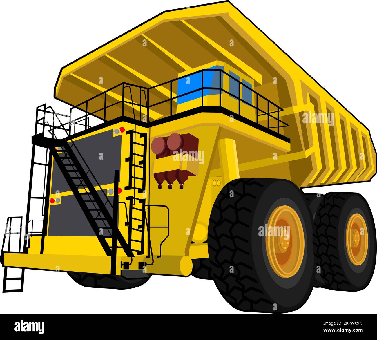 Coal transport equipment Stock Vector Images - Alamy