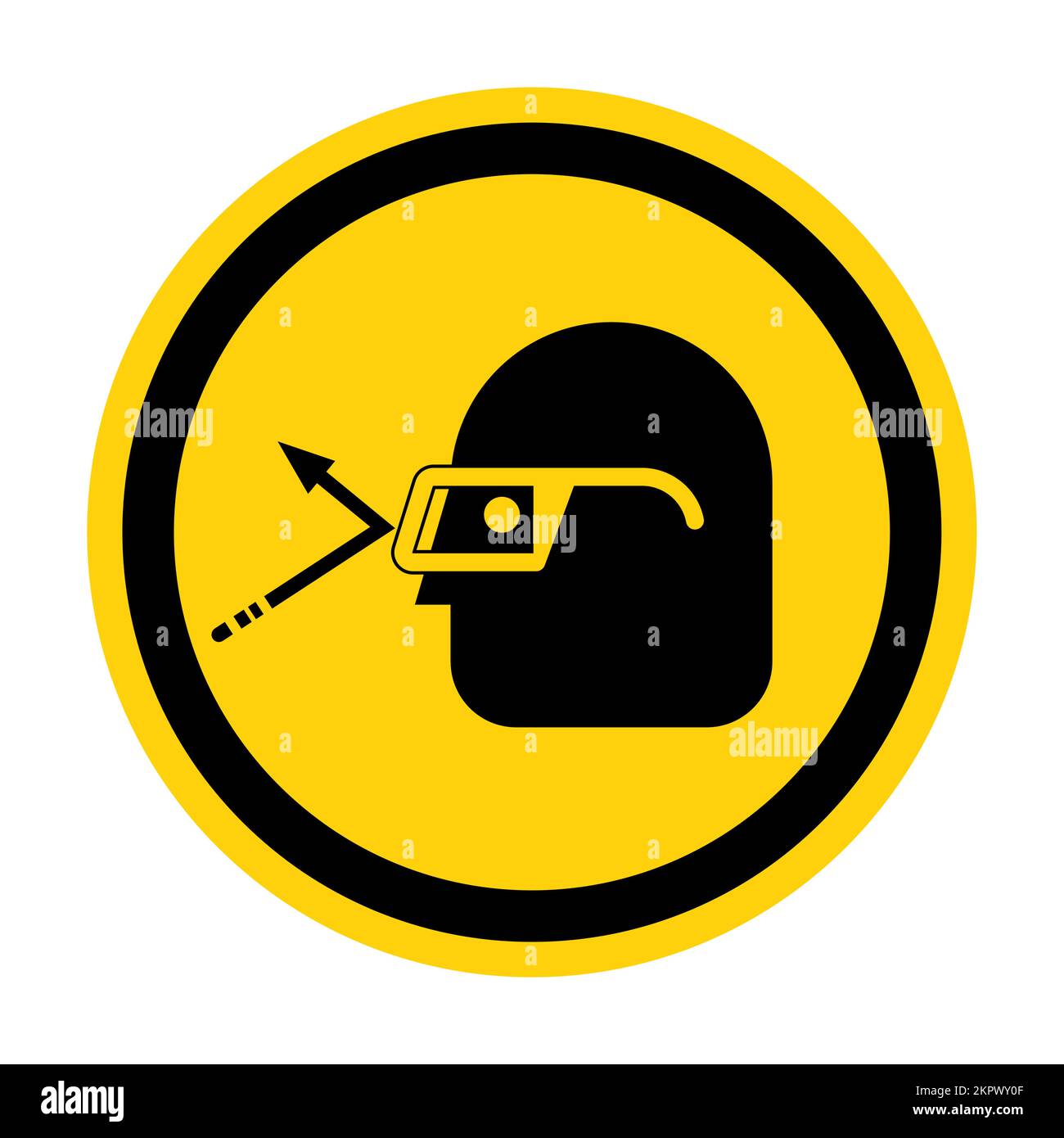 Caution Sign Wear Protective Equipment,With PPE Symbols Stock Vector ...