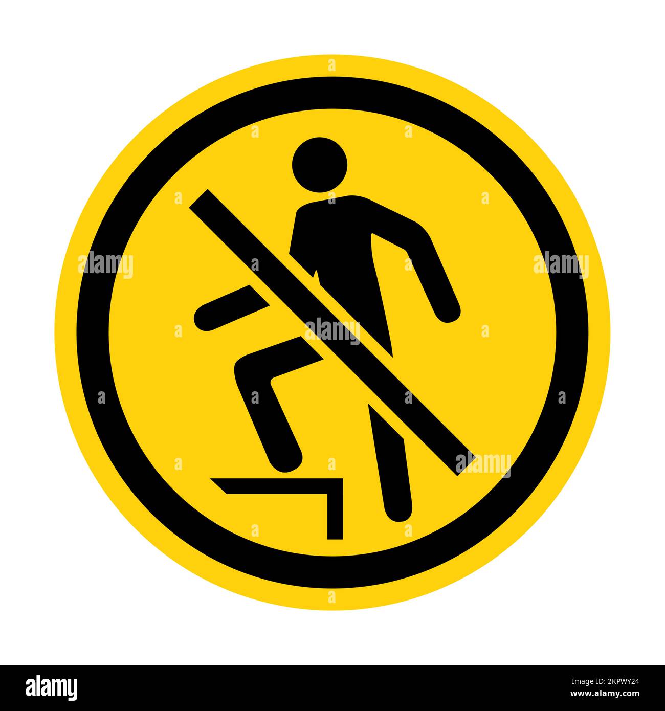 No stepping symbol on hi-res stock photography and images - Alamy