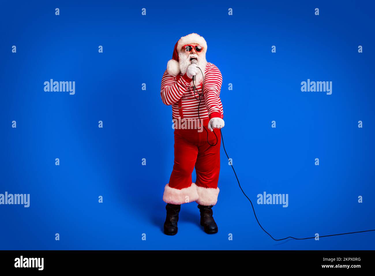 Full length body size view of his he handsome bearded fat overweight ...