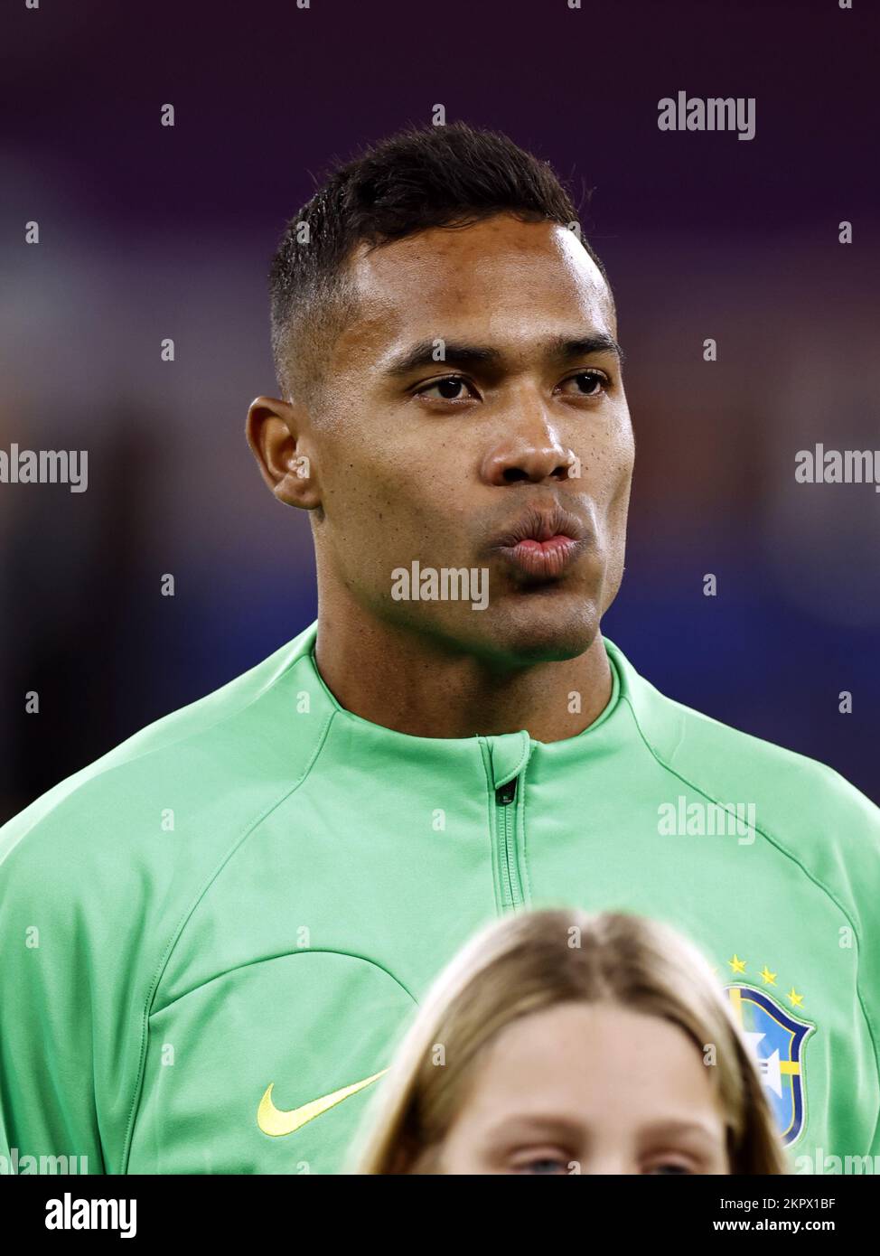 Doha, Qatar. 28th Nov, 2022. DOHA - Alex Sandro of Brazil during the ...