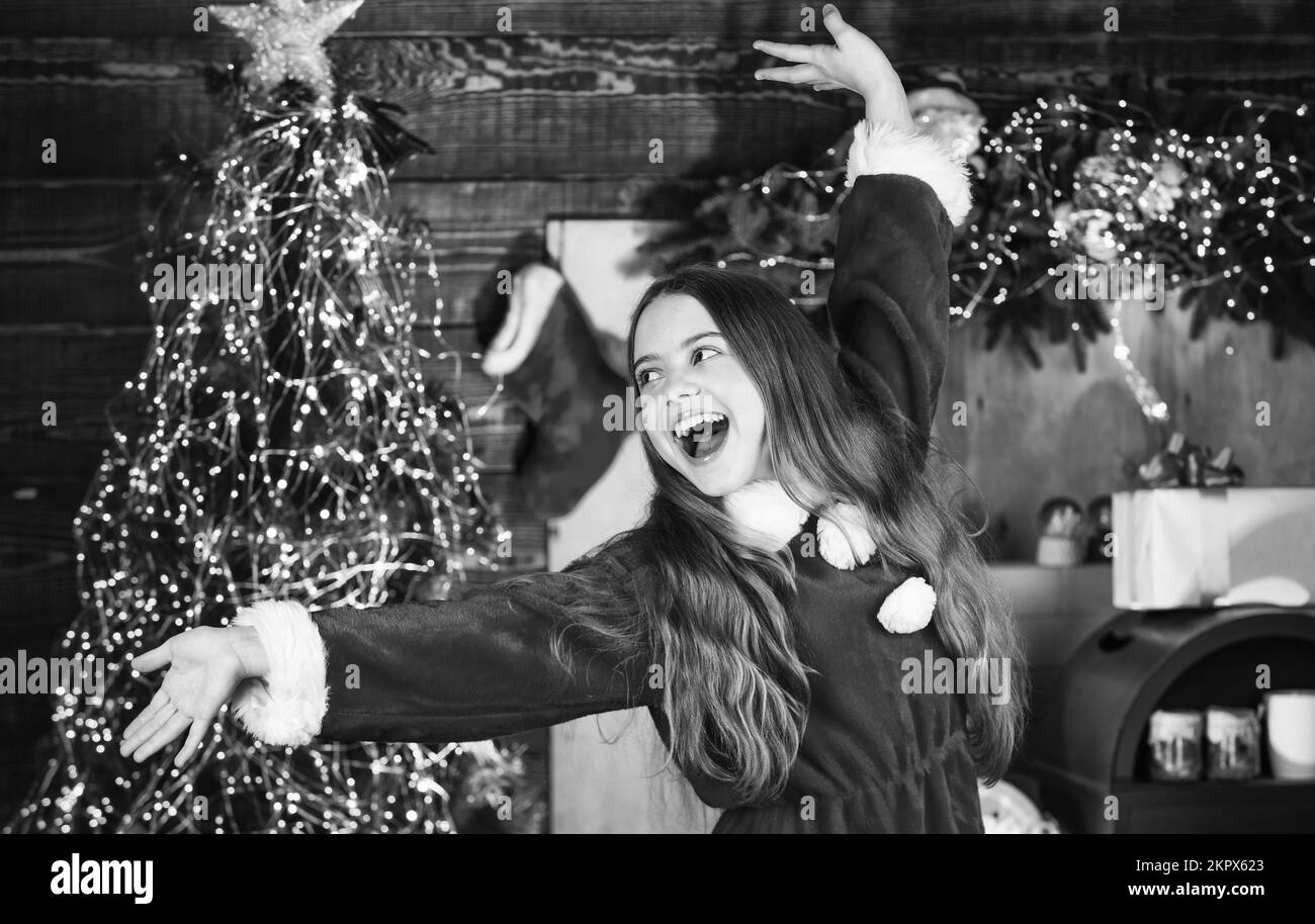 Colorful fun. happy childhood. this winter night be bright. santa ...