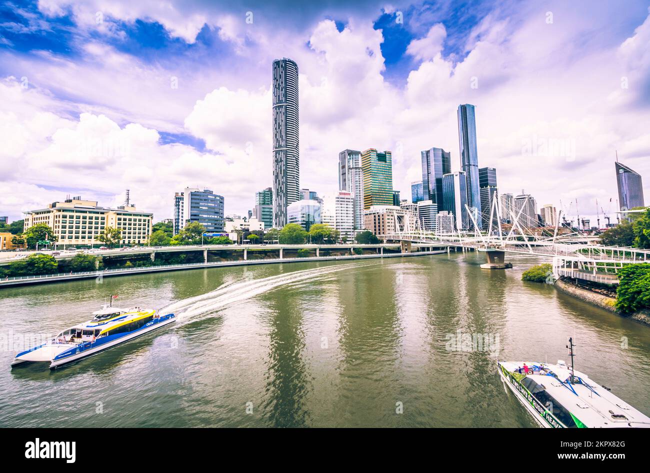 Brisbane skylines hi-res stock photography and images - Alamy