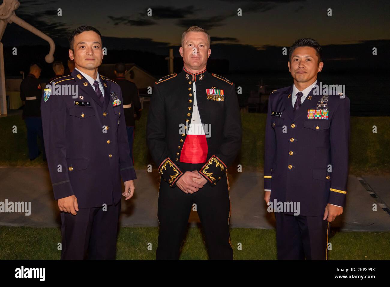 U.S. Marine Corps Lt. Col. Clint Alanis, the commanding officer of 5th ...