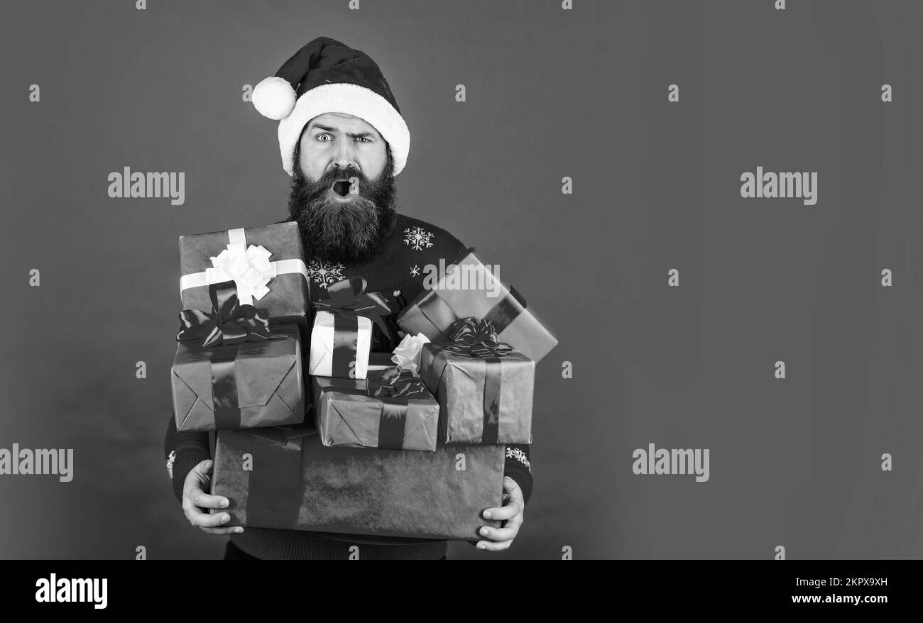 Christmas gift. Feel real generosity. Live in abundance. Prosperity and ...