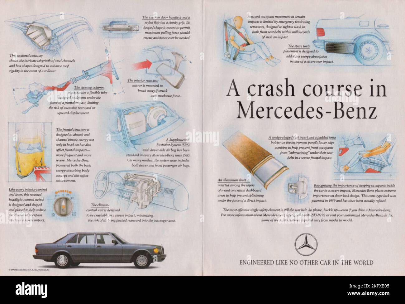 Mercedes benz crash course hi-res stock photography and images - Alamy