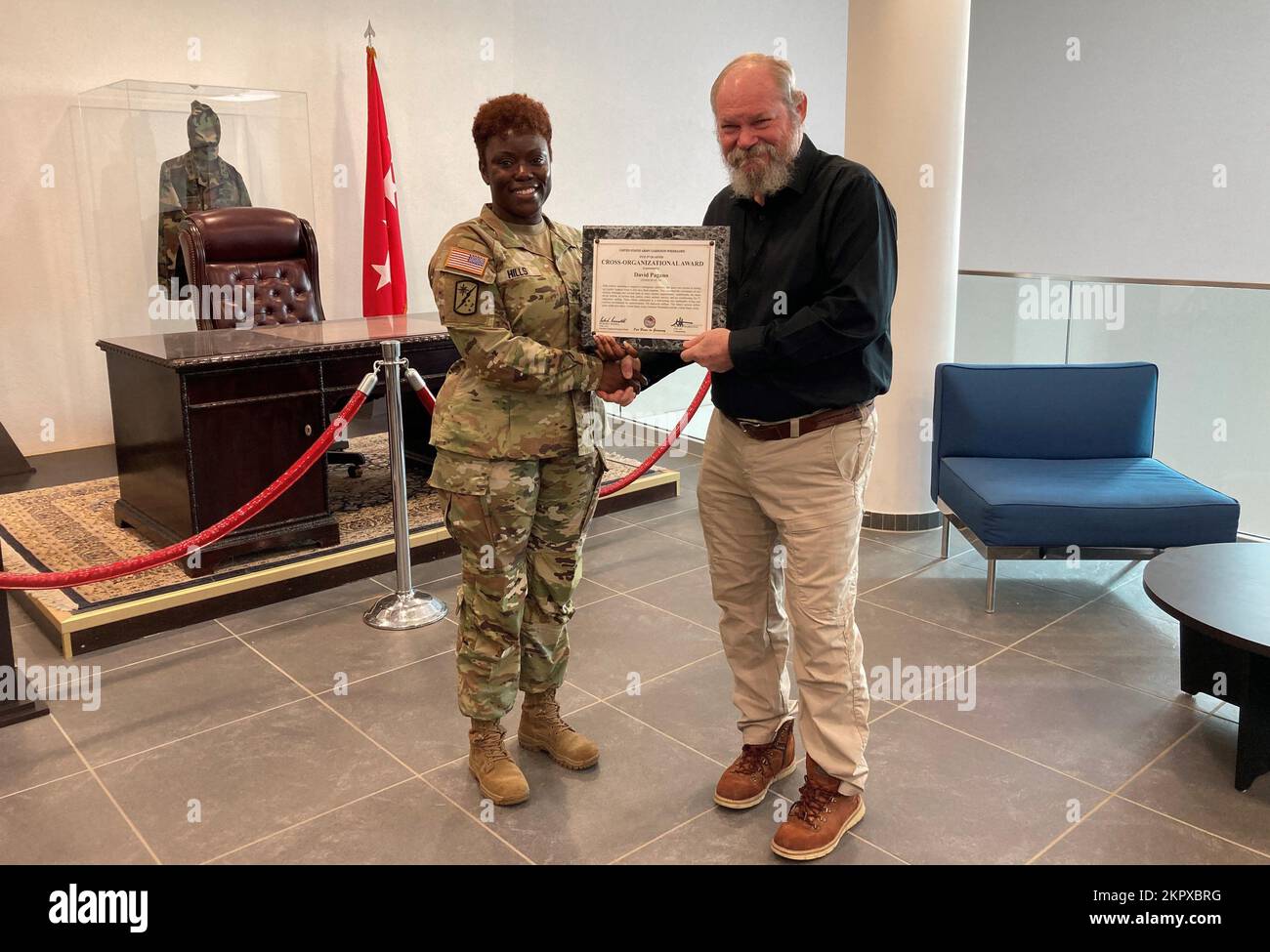 David Pagano, the 405th Army Field Support Brigade’s Logistics Civil ...