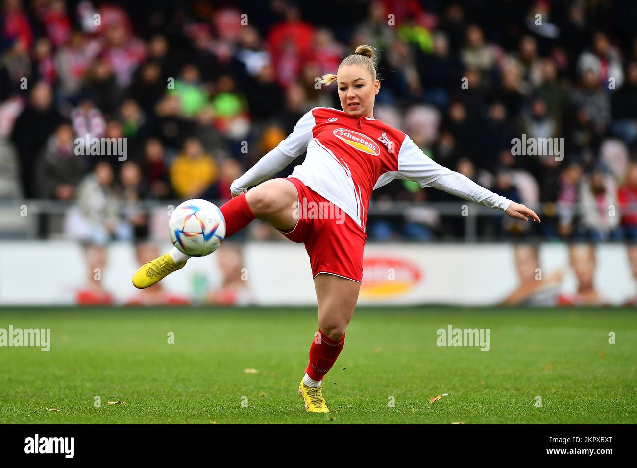 GERMANY, COLOGNE - NOWEMBER 27, 2022: Weronika Zawistowska. The match ...