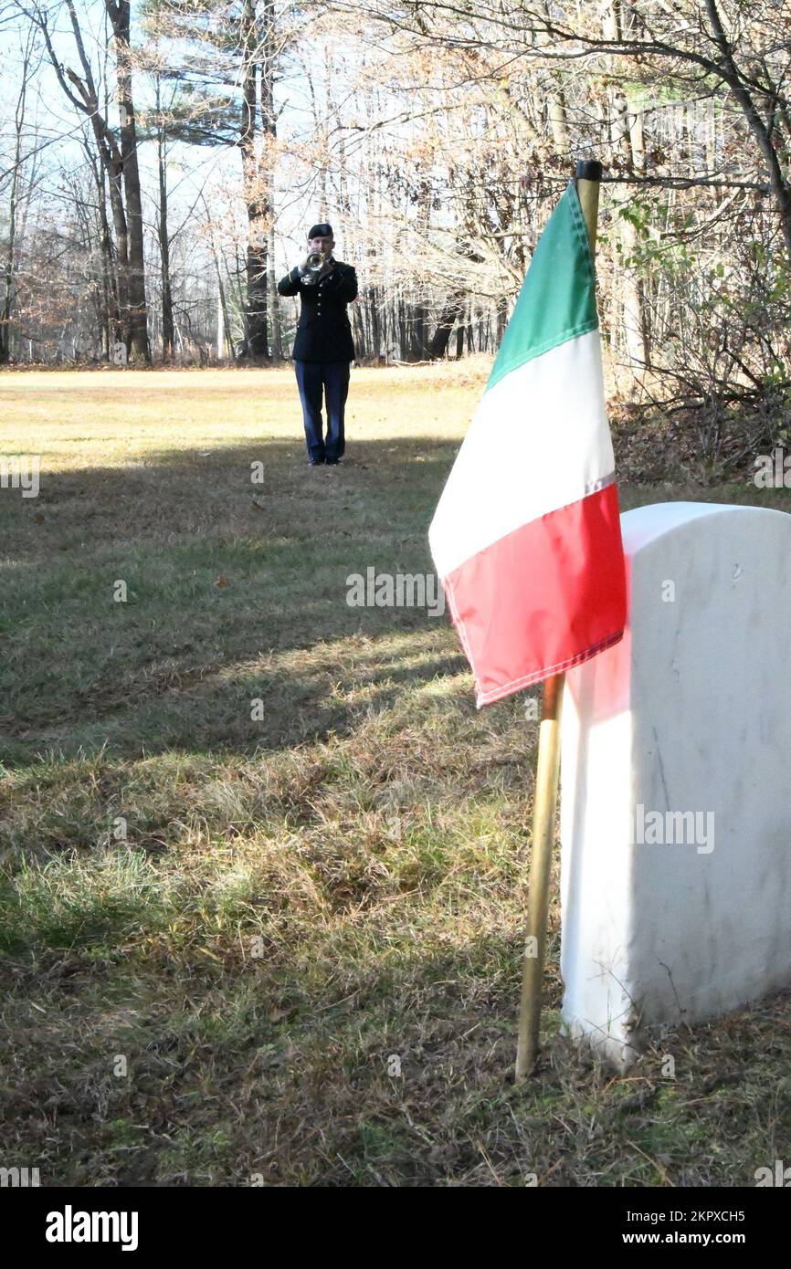 Spc. Steven Vought, a bugler with the 10th Mountain Division Band ...