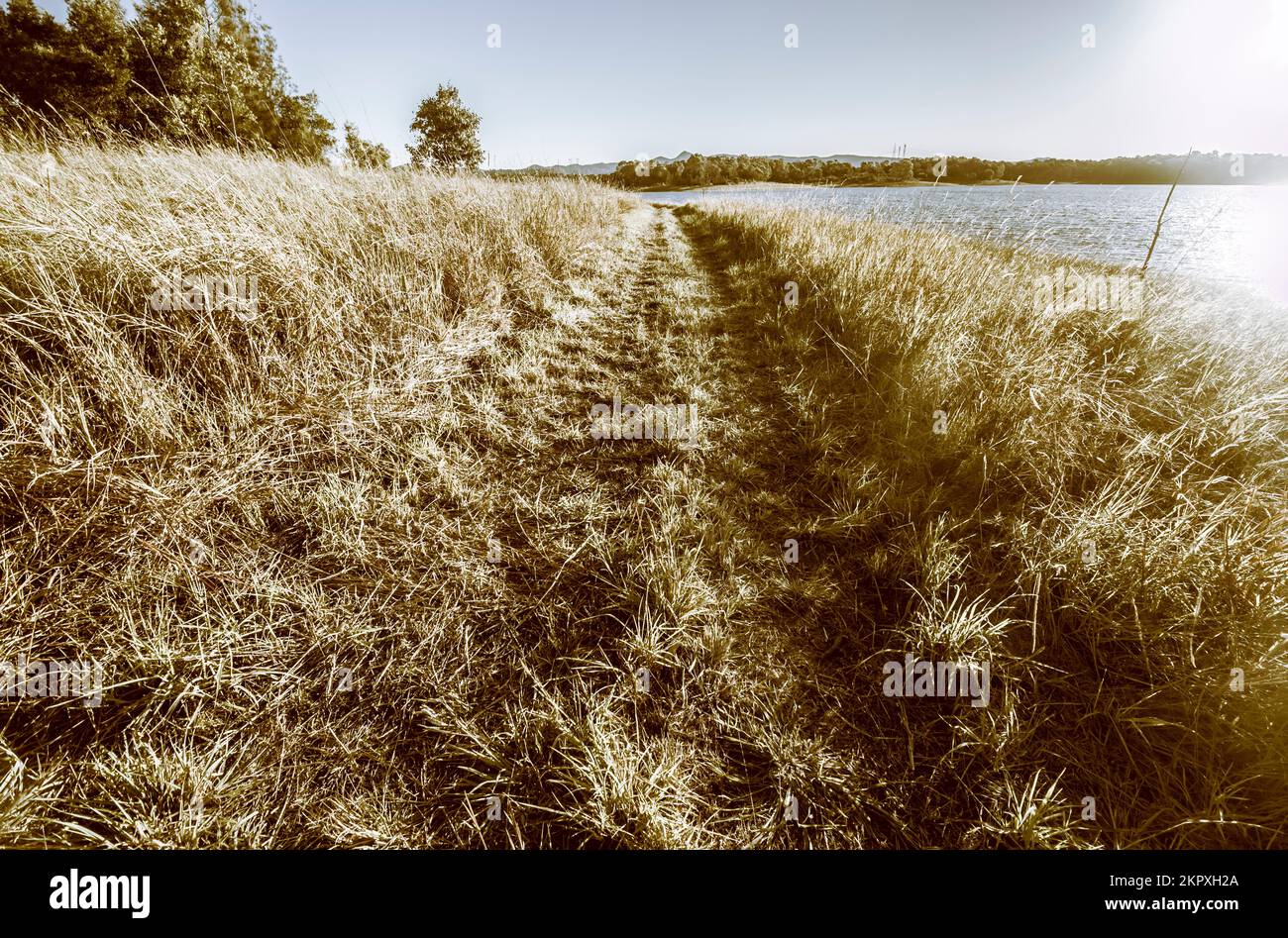 Rugged land scenery with a sundown trailing wild western dynamics ...