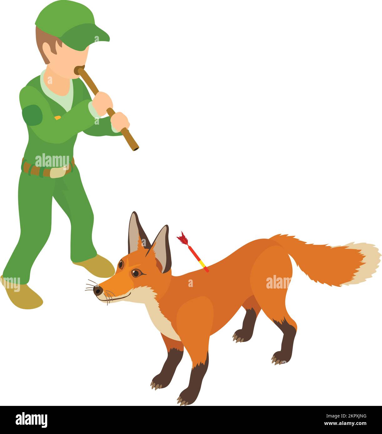 Blowpipe apparatus Stock Vector Images - Alamy