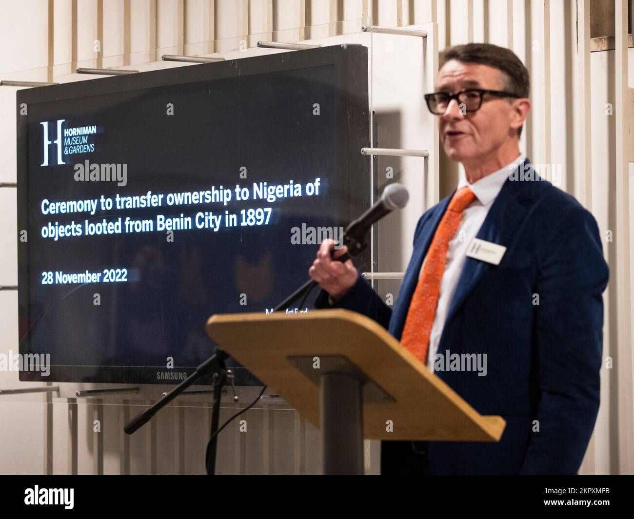 Nick Merriman, chief executive of the Horniman Museum and Gardens ...