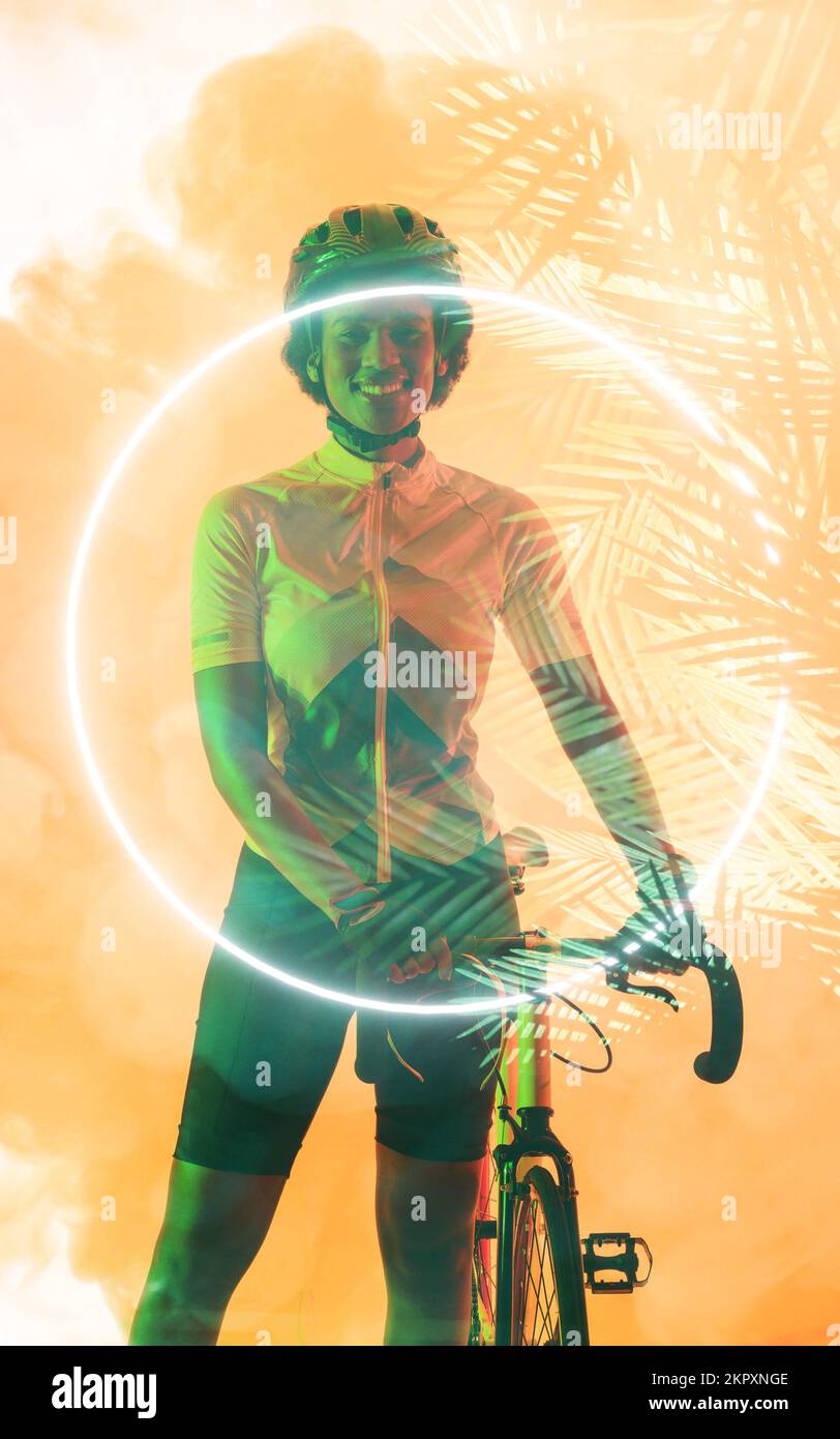 Young female athlete multiple exposure hi-res stock photography and ...