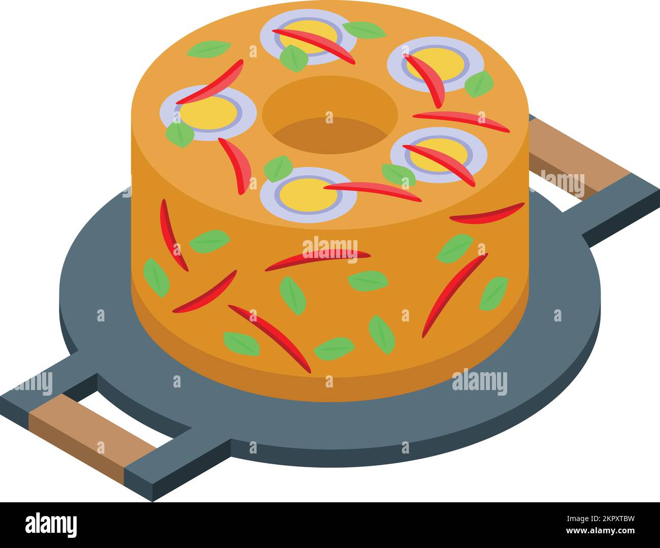 Brazil jelly food icon isometric vector. Brazilian cuisine. Dish meal ... Brazil jelly food icon isometric vector. Brazilian cuisine. Dish meal ...