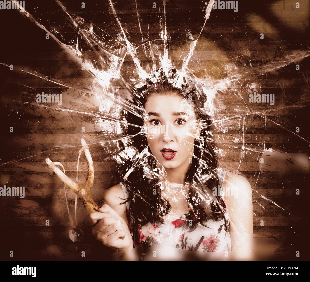 Broken catapult hi-res stock photography and images - Alamy