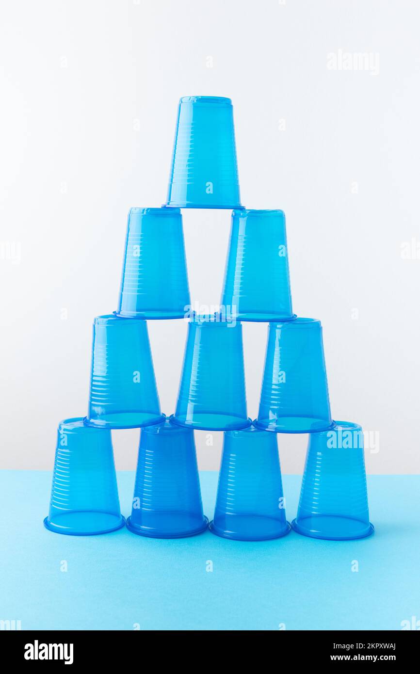 Paper cups pyramid hi-res stock photography and images - Alamy