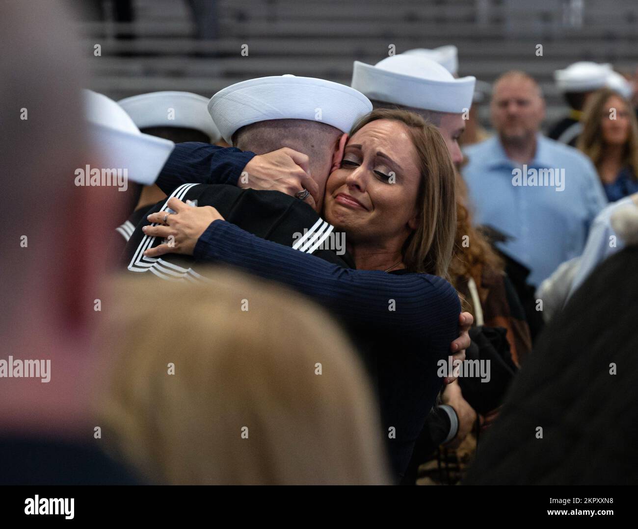 GREAT LAKES, Ill. (Nov. 4, 2022) Friends, family members, and loved ...