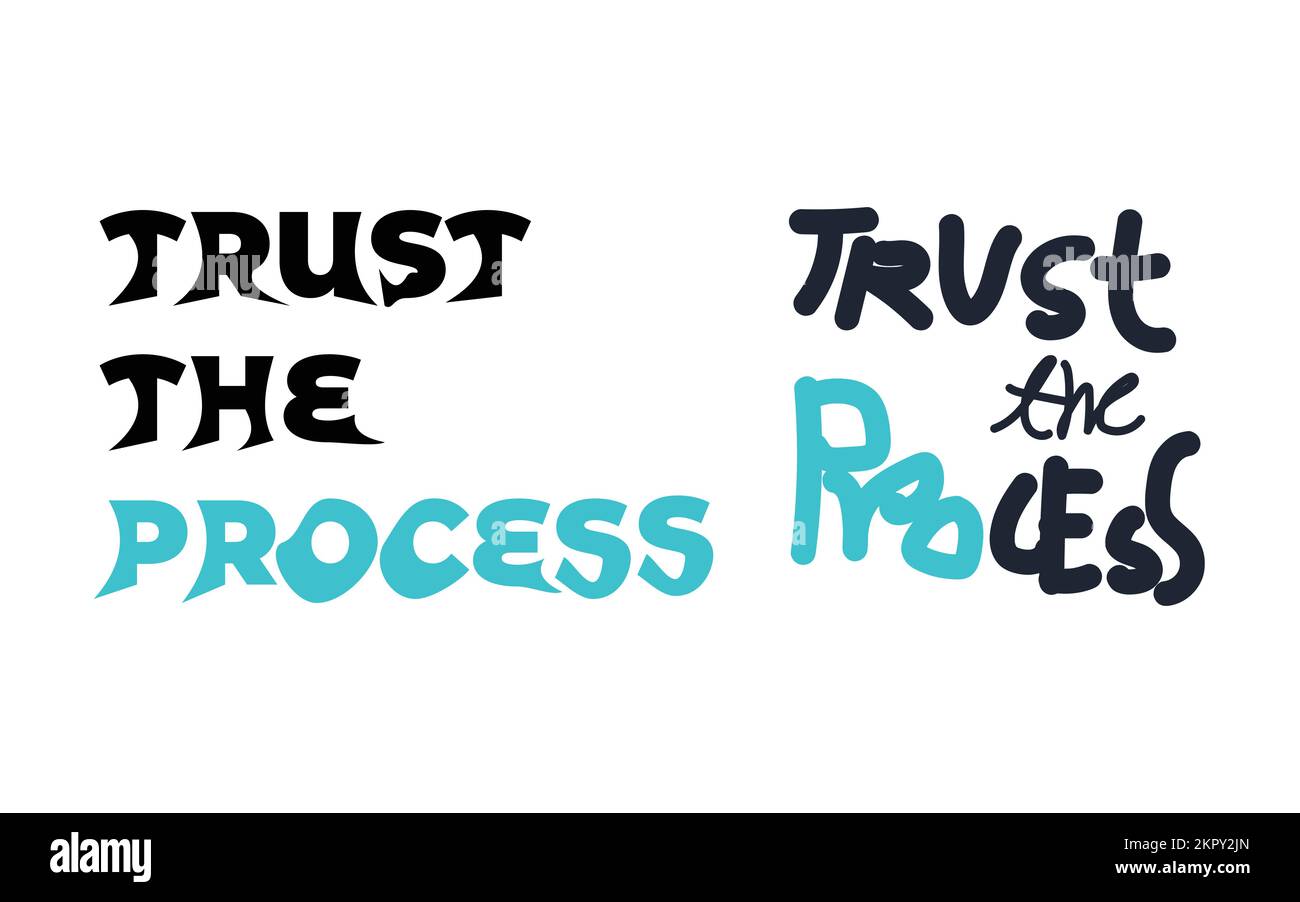 Hand drawn vintage illustrations with lettering Stock Vector Image ...