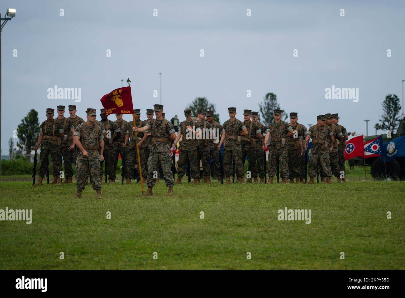 U.S. Marines with 3rd Maintenance Battalion, 3rd Sustainment Group ...