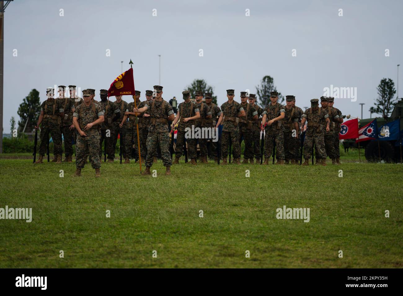 U.S. Marines with 3rd Maintenance Battalion, 3rd Sustainment Group ...