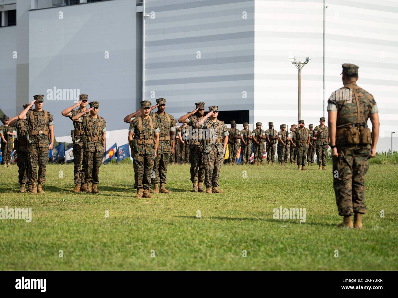 U.S. Marines with 3rd Maintenance Battalion, 3rd Sustainment Group ...